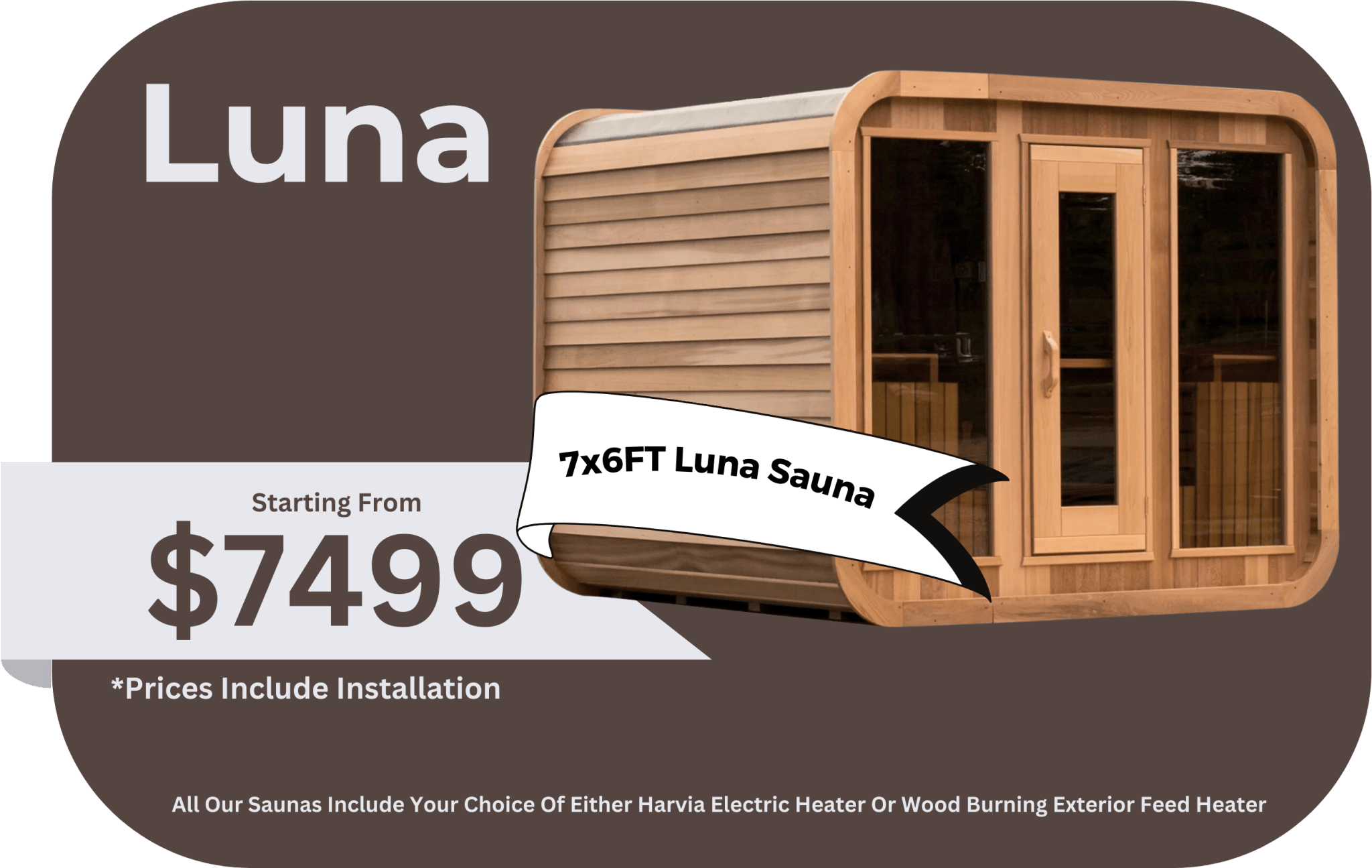Indoor Saunas - Sauna Central