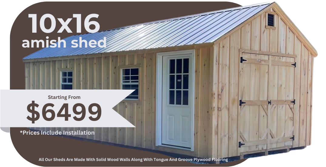 Amish Sheds - Sauna Central